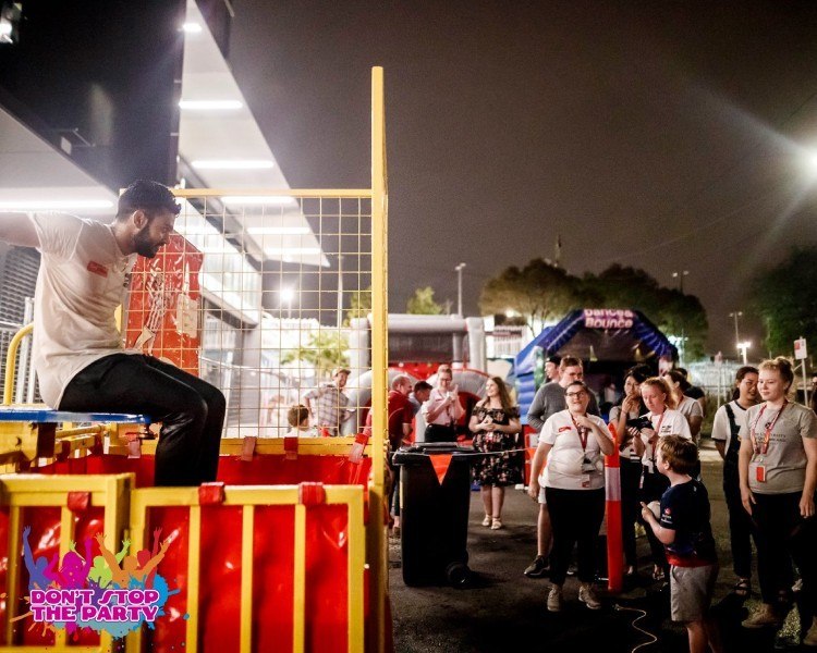 Dunk Tank Hire Brisbane | Dunking Machine - Don't Stop The Party