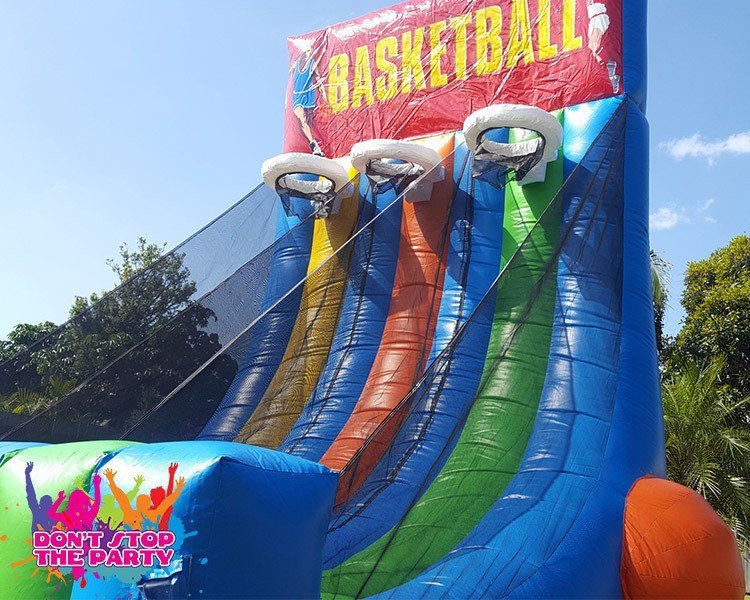 Inflatable Basketball Shootout | Don't Stop The Party Hire Group