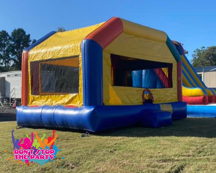 Colourful Adults Jumping Castle | Don't Stop The Party